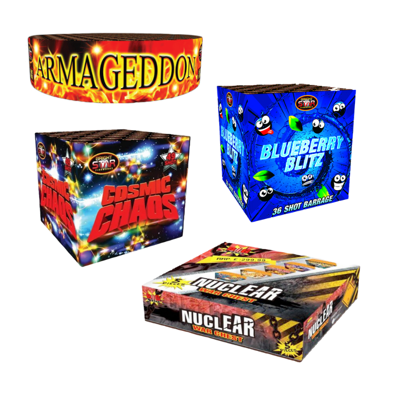 UK Best & Discounted Firework Packages - Arrow Redstar